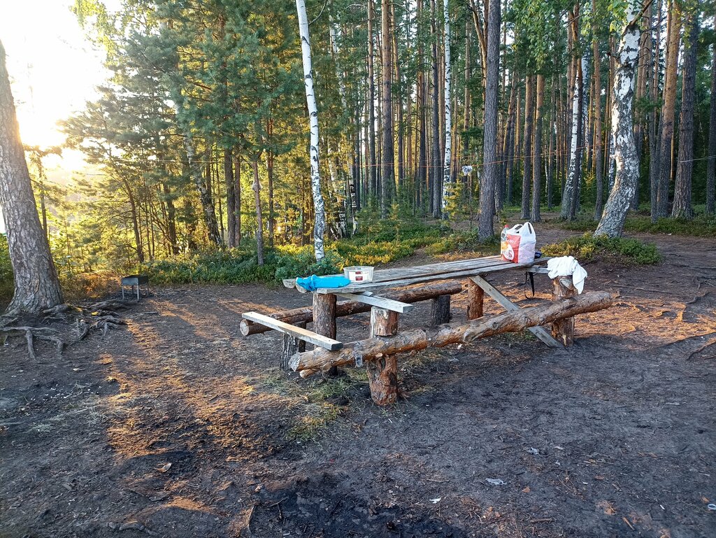 Plaj Пляж озера Поныхарь, İvanovskaya oblastı, foto