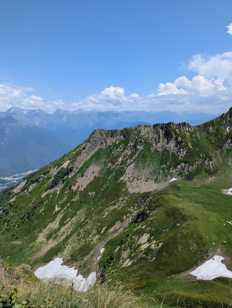 Dağ zirvesi Гора Аибга-1 2391 метр, Soçi, foto