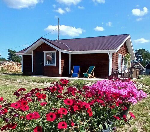 Resort oteller, tesisler Dom y ozera, Karelya, foto