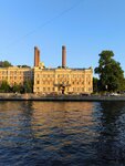 Комплекс центральной электрической станции Бельгийского акционерного общества Электрическое освещение Санкт-Петербурга. Административное здание (Fontanka River Embankment No:104), turistik yerler  Saint‑Petersburg'dan