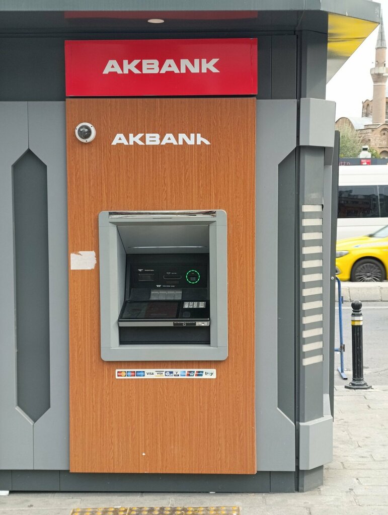ATM'ler Akbank ATM, İstanbul, foto