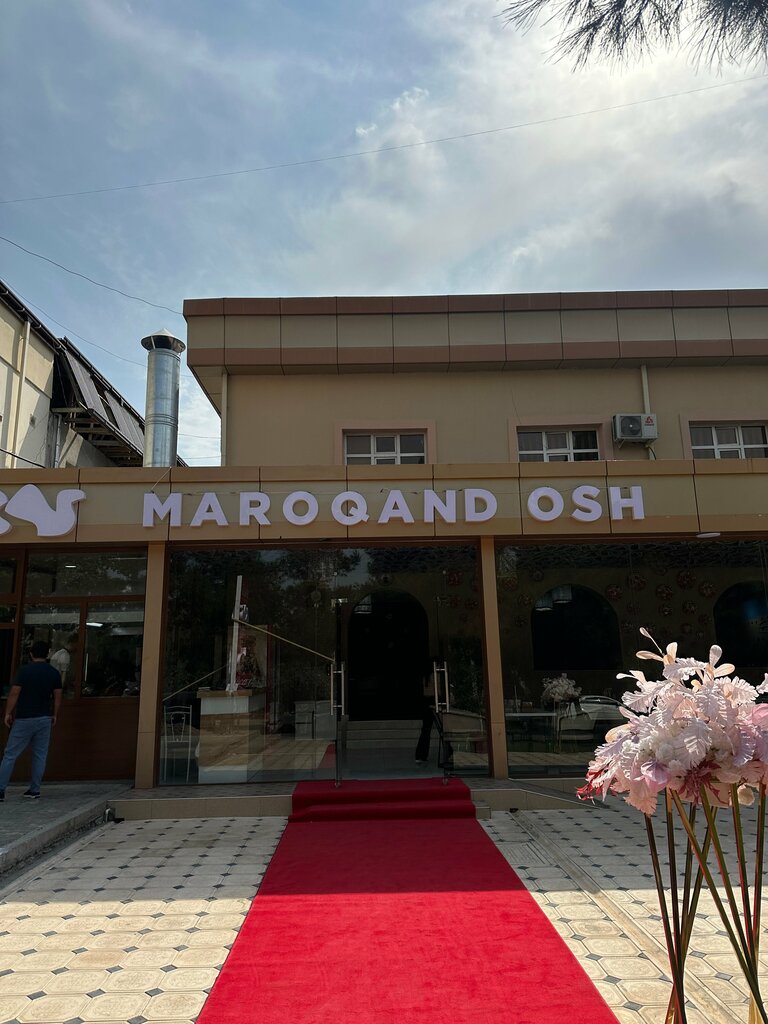Kafe Maroqand Osh, Semerkant, foto