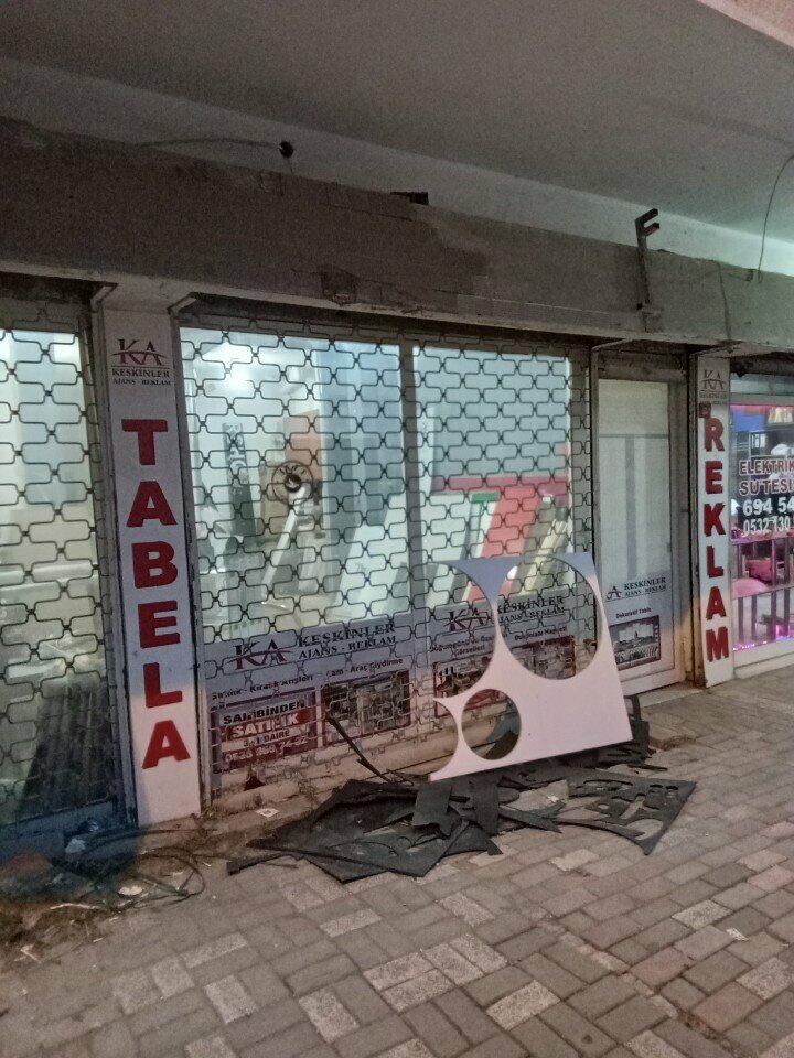 Tabela yapımı Güleryüz, İstanbul, foto