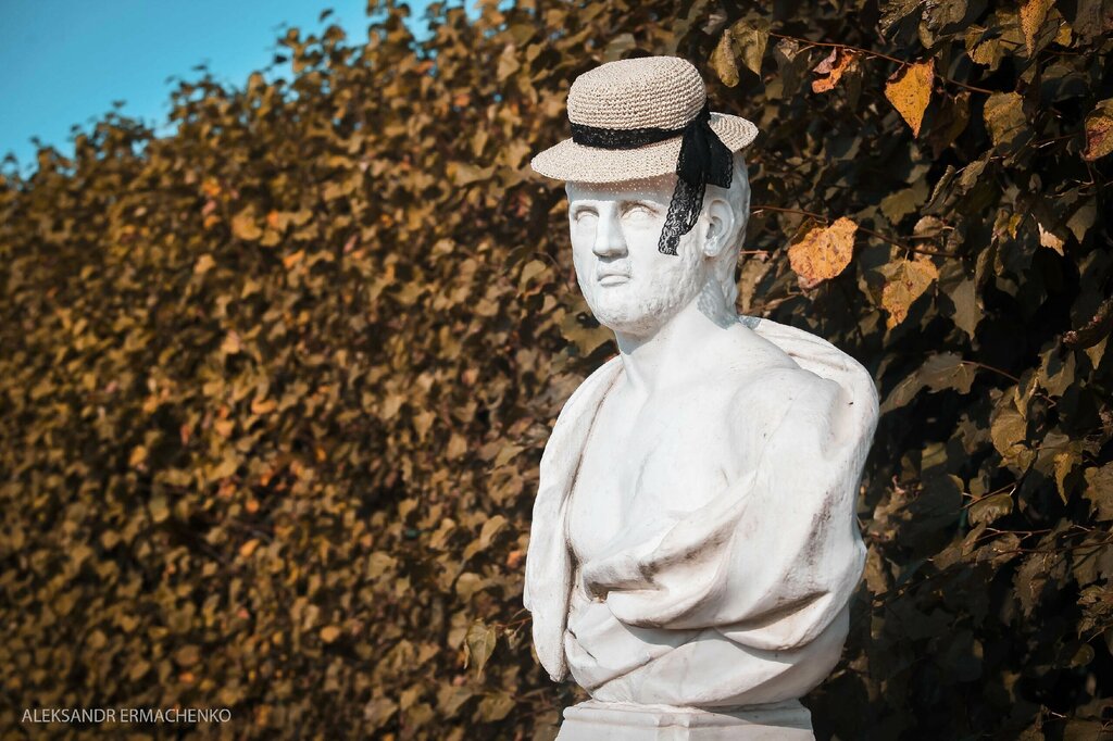 Park, sokak heykeli Клеомен, Moskova ve Moskovskaya oblastı, foto