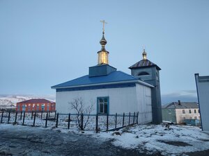Церковь Николая Чудотворца (Chukotka Autonomous Area, Anadyr District, posyolok gorodskogo tipa Beringovskiy, mikrorayon Nagorny), ortodoks kiliseleri  Chukotka Özerk Bölgesi'nden