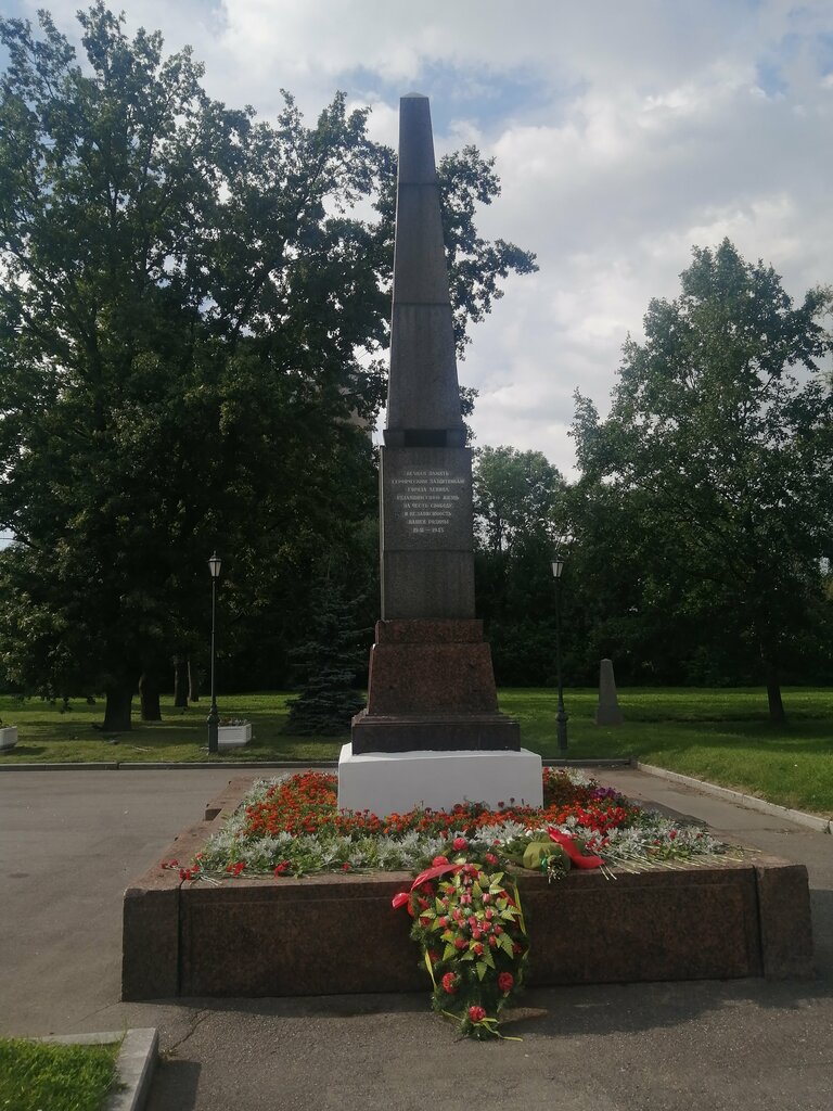 Anıt, heykel Обелиск героическим защитникам Ленинграда 1941-1943 гг, Saint‑Petersburg, foto