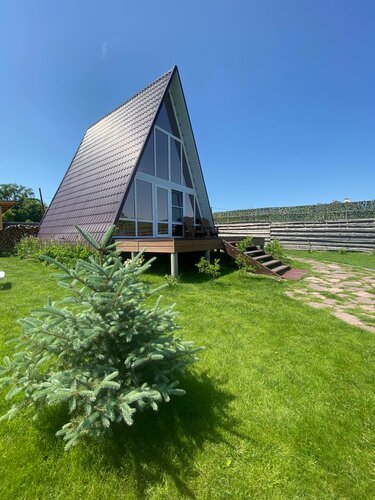Resort oteller, tesisler Шале у реки, Kurskaya oblastı, foto