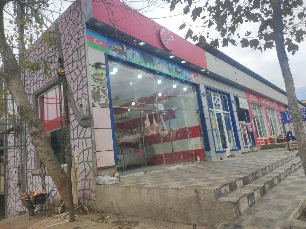 Kasap, şarküteri Butcher, Bakü, foto