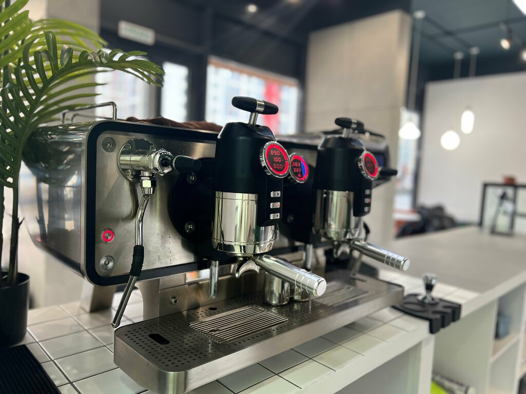 Kahve dükkanları Branco, Tiumen, foto