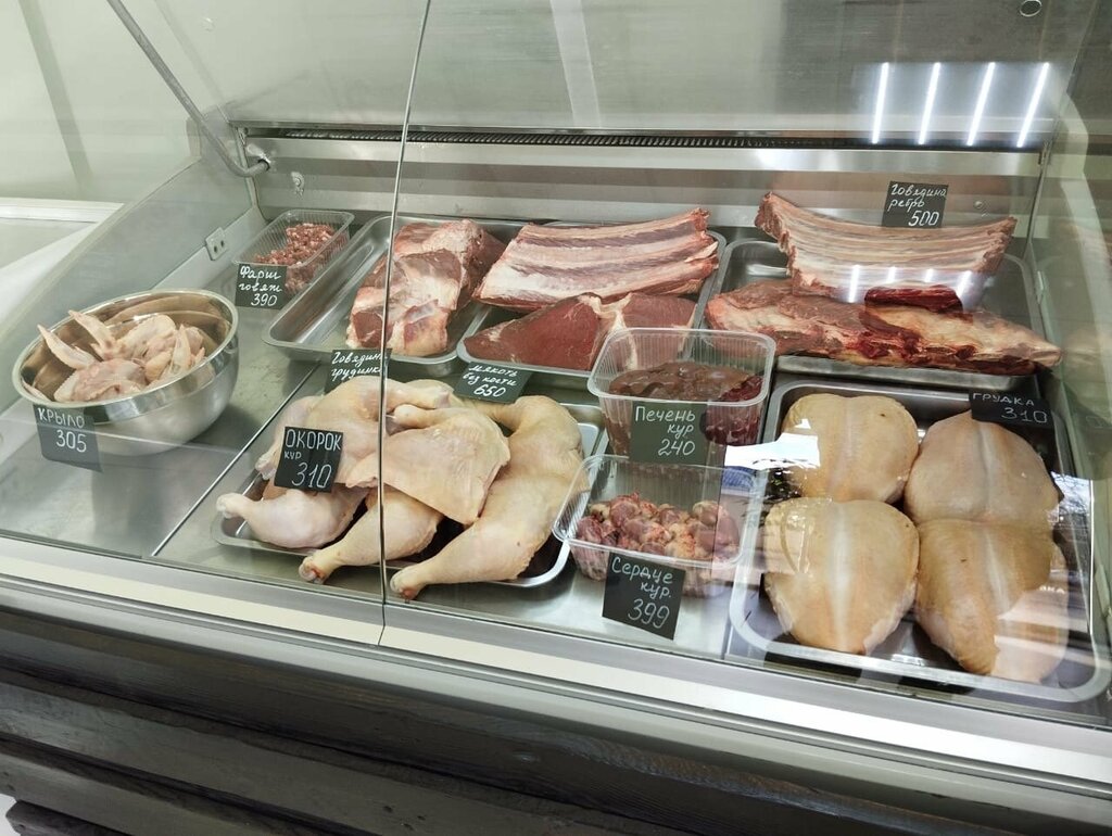 Toptan et ürünleri Мясоroob, Adıge Cumhuriyeti, foto