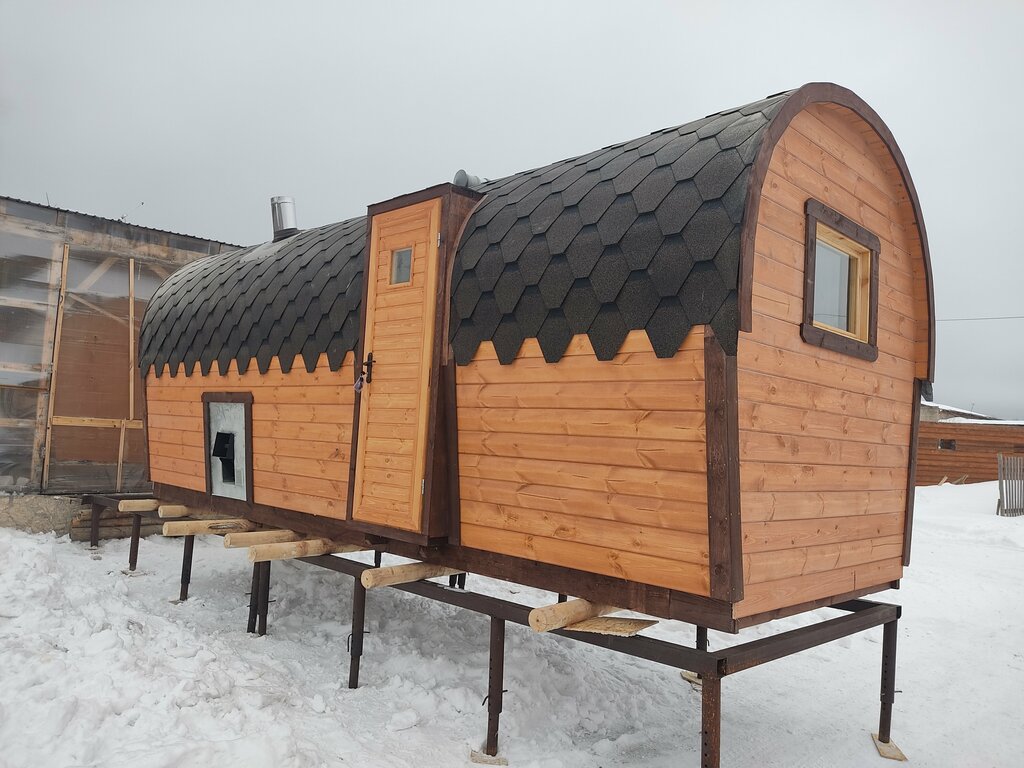 Hamam ve sauna inşaatı Vast Company, Şçuçinsk, foto