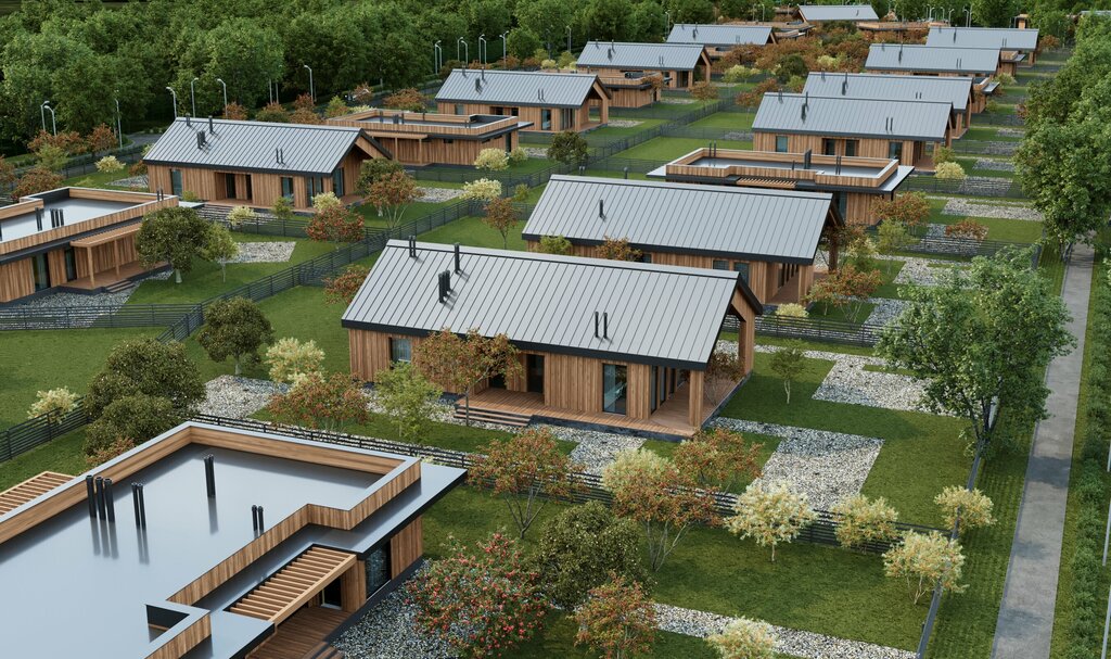 Yazlık yerleşim Коттеджный посёлок 108, Moskova ve Moskovskaya oblastı, foto