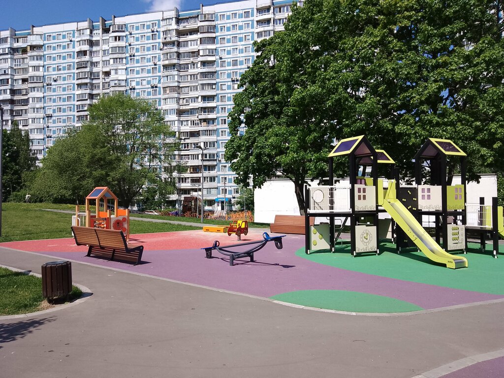 Oyun alanı Детская площадка, Moskova, foto