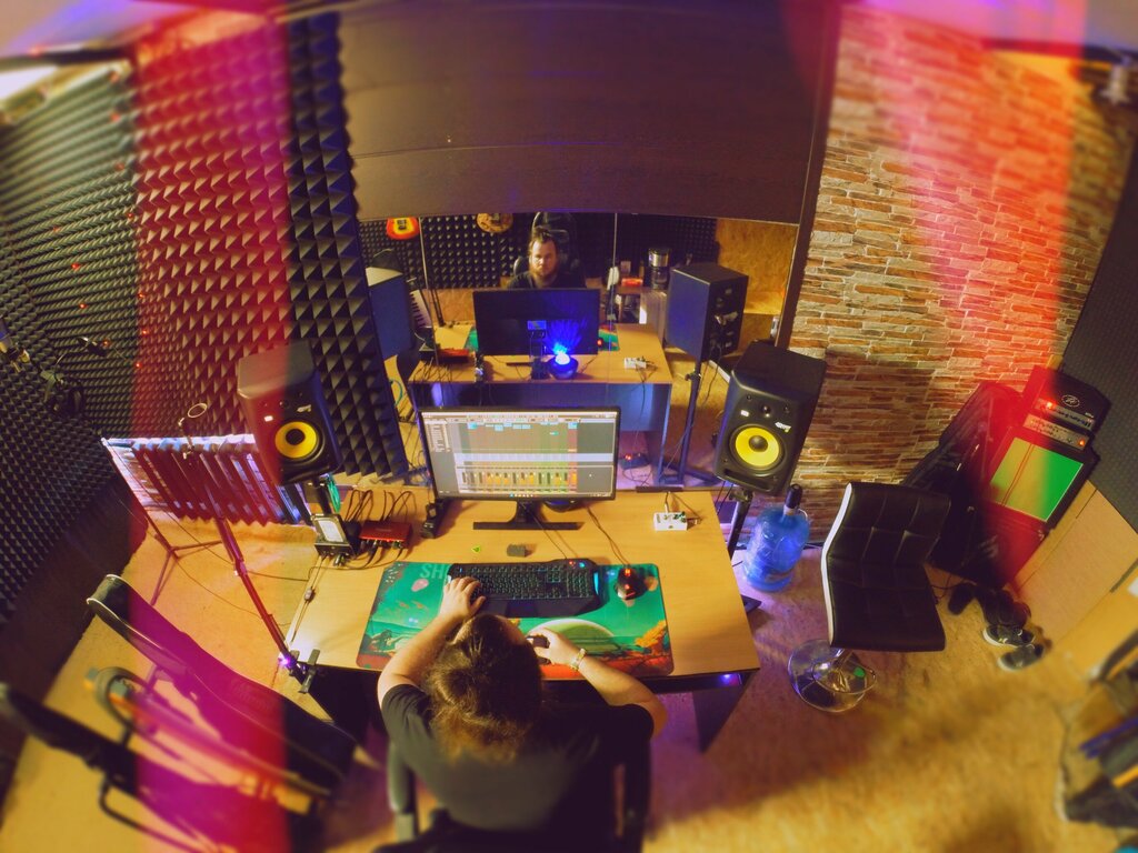 Ses kayıt stüdyoları 432Hz Studio, Saint‑Petersburg, foto