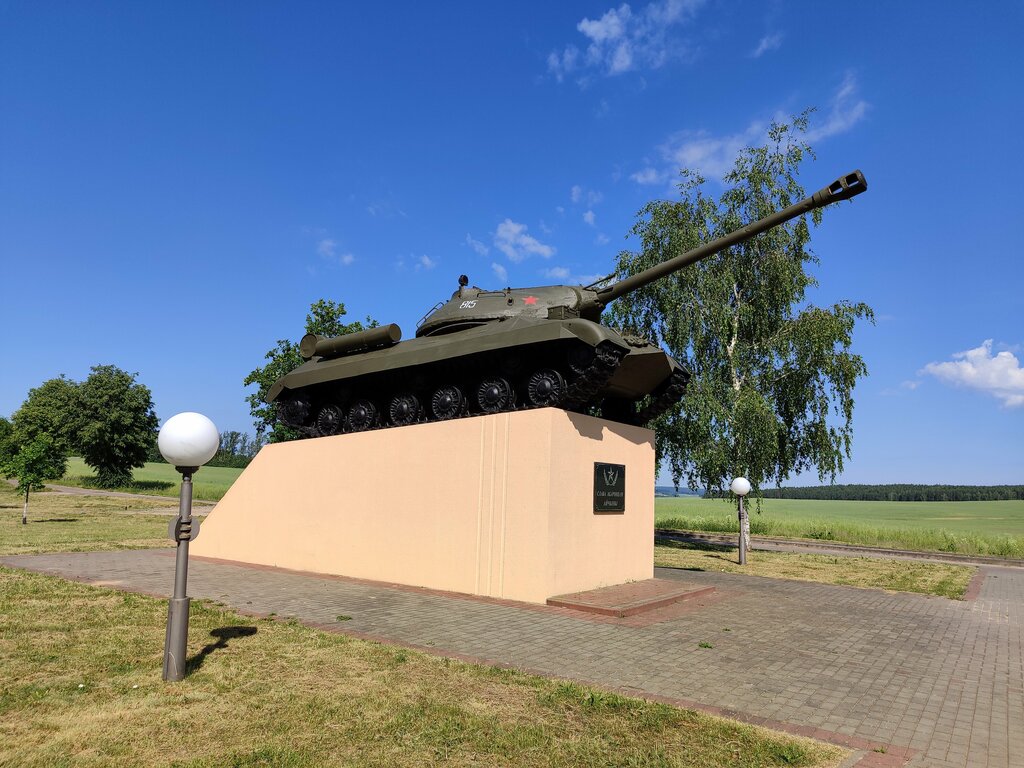 Teknoloji anıtı Танк ИС-3, Vawkavysk, foto