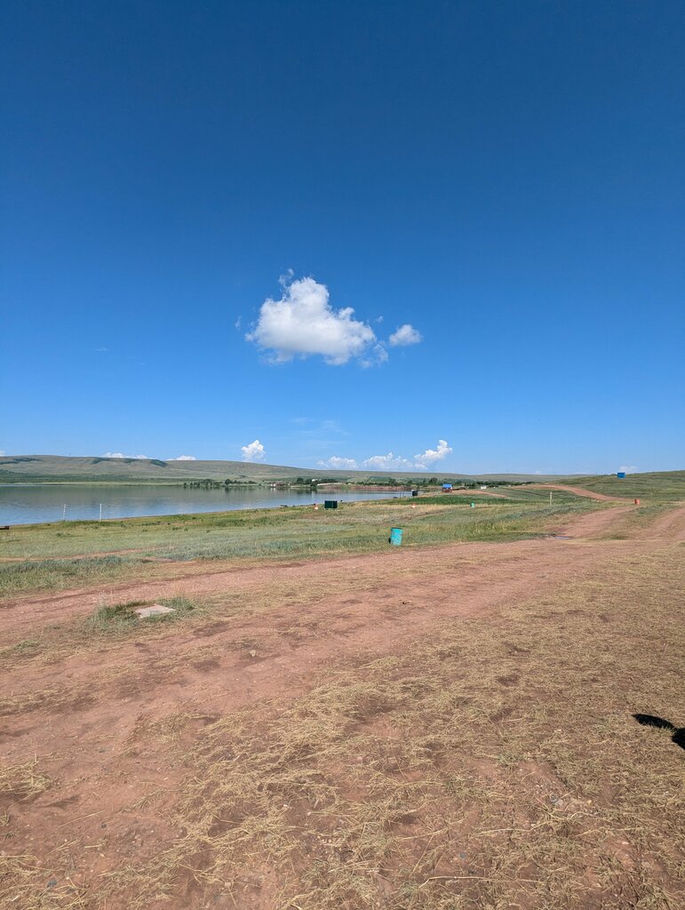 Plaj Пляж на Подгорном, Hakasya, foto