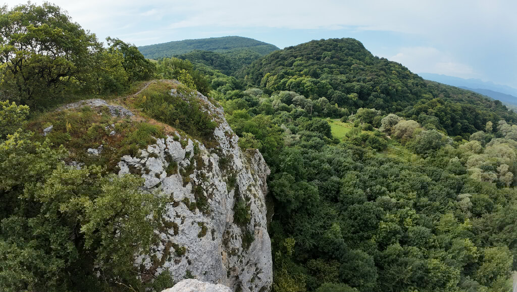 Dağ zirvesi Скала Ярычская, Krasnodarski krayı, foto