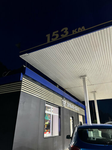 Benzin istasyonu Elf-oil, Tulskaya oblastı, foto