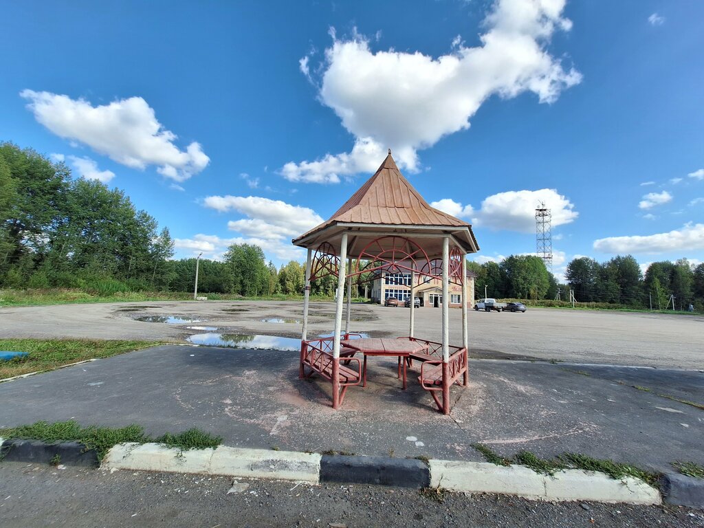 Yol kenarı dinlenme alanı Площадка для большегрузного транспорта, Yaroslavskaya oblastı, foto