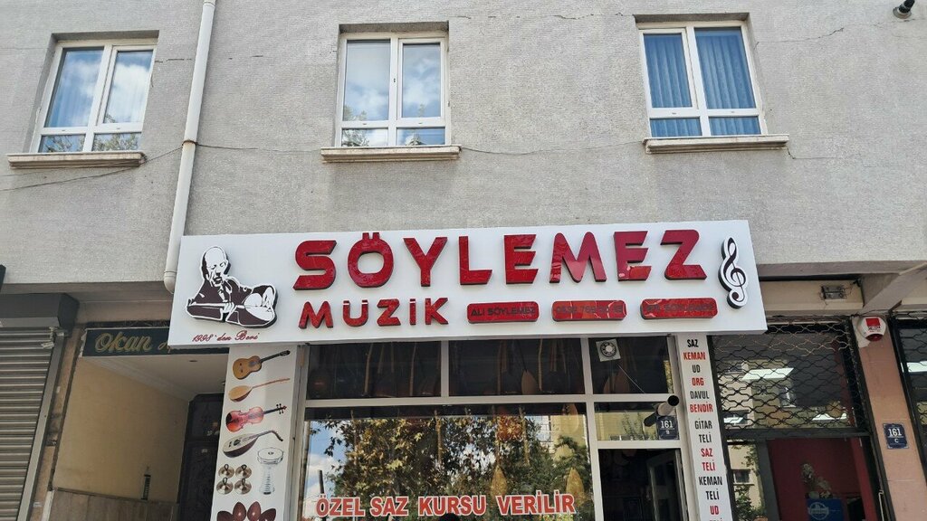 Enstrüman mağazaları Söylemez Saz Evi, Ankara, foto