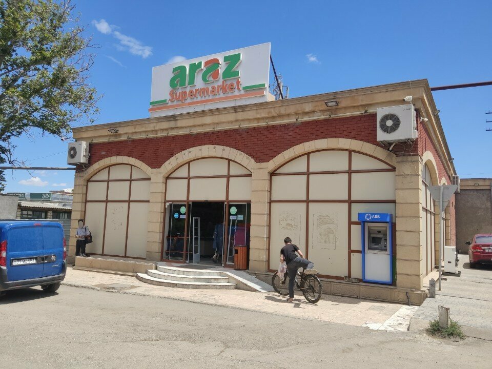 Market Araz supermarket, Gence, foto