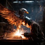 Zheleznyy feniks (Shkolnaya ulitsa No:4, stanitsa Gostagayevskaya), kaynak işleri  Krasnodarski krayından