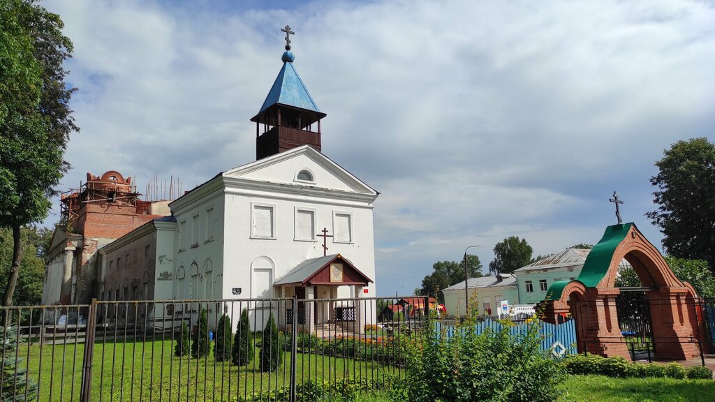 Ortodoks kiliseleri Tserkov Voskreseniya Slovushchego V Voskresenskom, Nijegorodskaya oblastı, foto