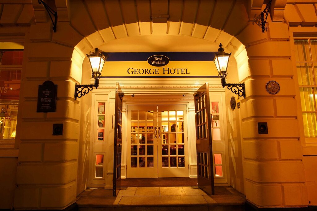 Otel Best Western Lichfield City Centre The George Hotel, İngiltere, foto