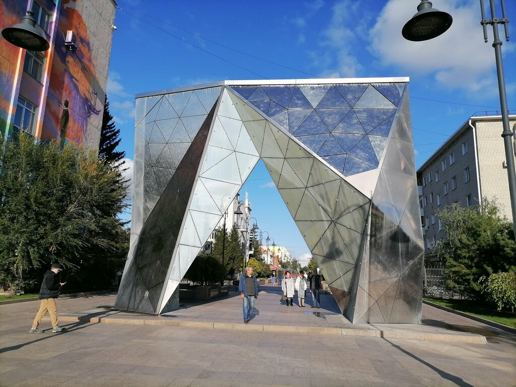 Turistik yerler Арка, Omsk, foto