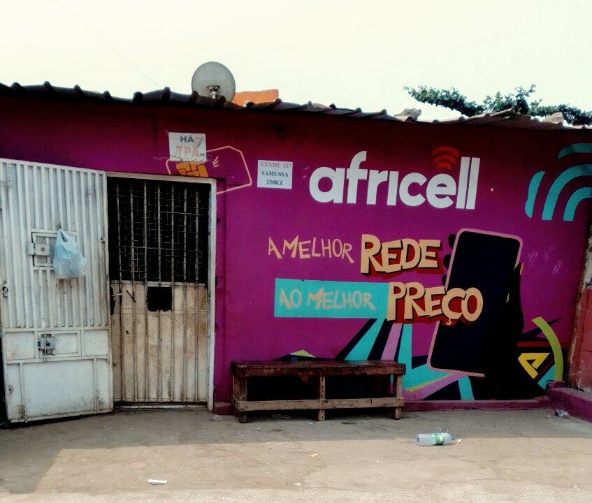 Market Africell, Loanda, foto