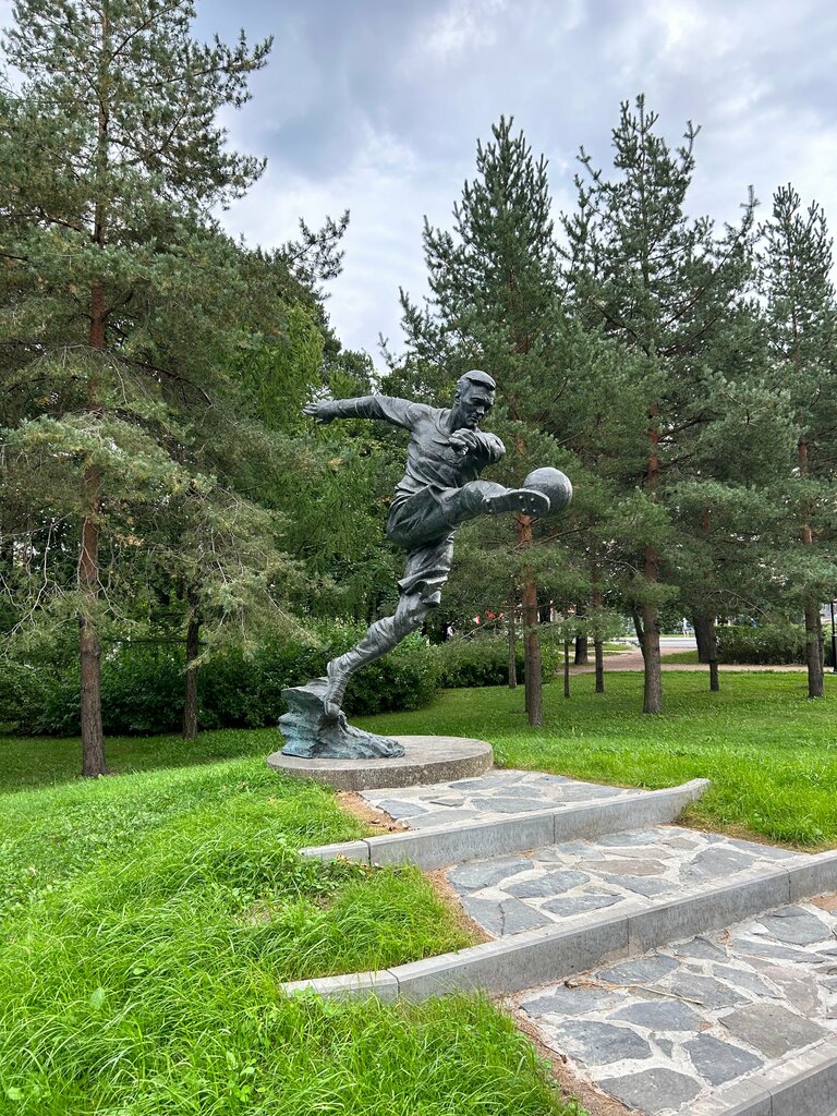 Anıt, heykel Всеволод Михайлович Бобров, Sestroretsk, foto
