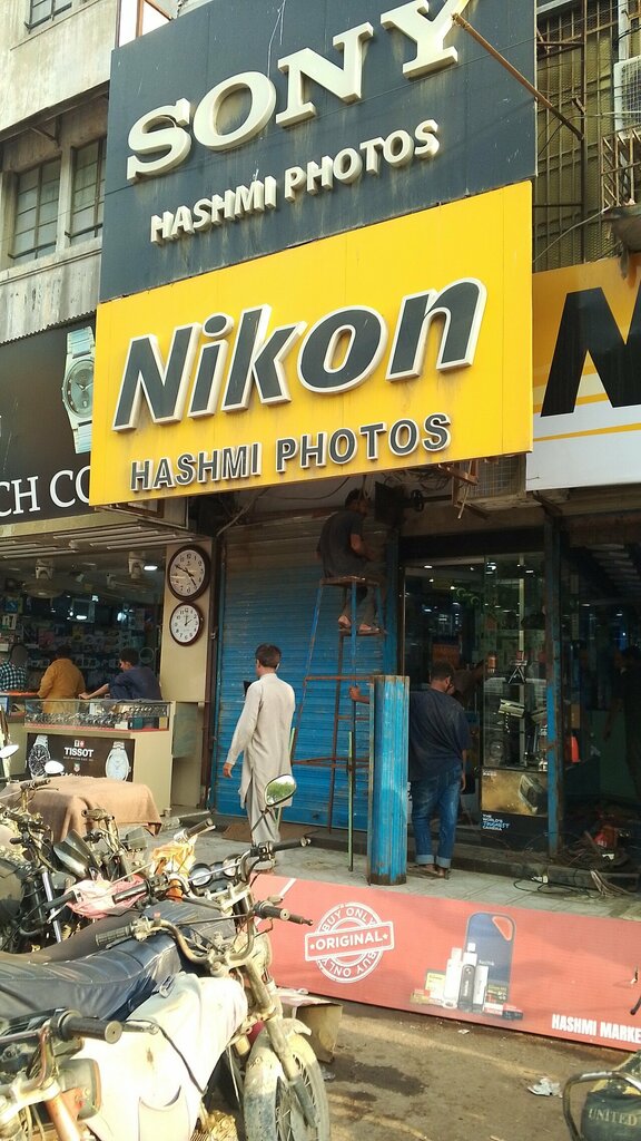 Elektronik eşya mağazaları Hashmi Cameras, Karaçi, foto