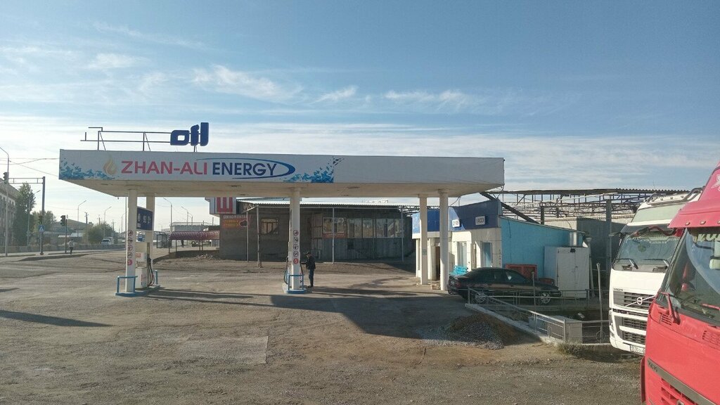 Benzin istasyonu Zhan-ali Energy, Çimkent (Şımkent), foto