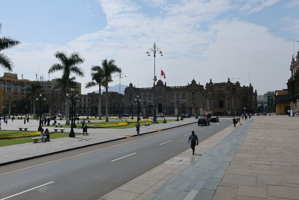 Devlet kurumları ve bakanlıklar Palacio de Gobierno del Perú, Lima, foto