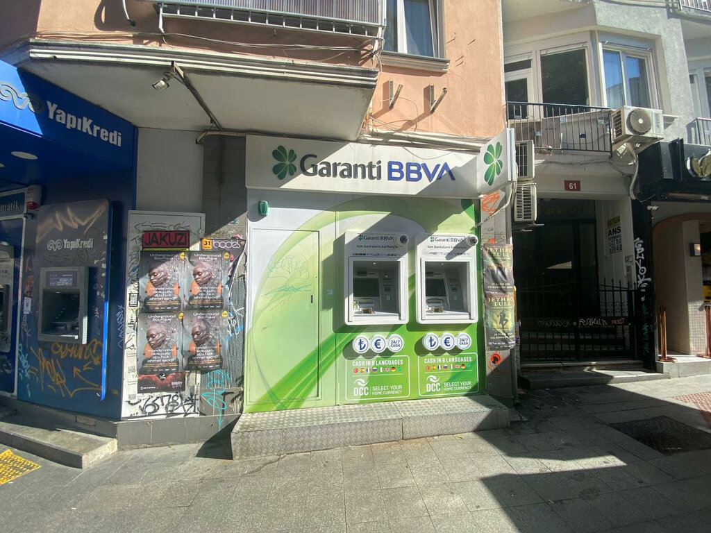 ATM'ler Garanti BBVA ATM, İstanbul, foto