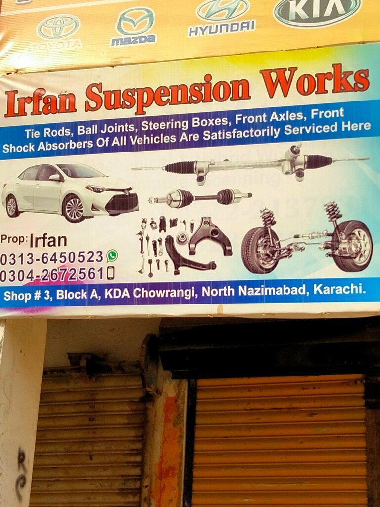 Otomobil servisi Irfan, Karaçi, foto