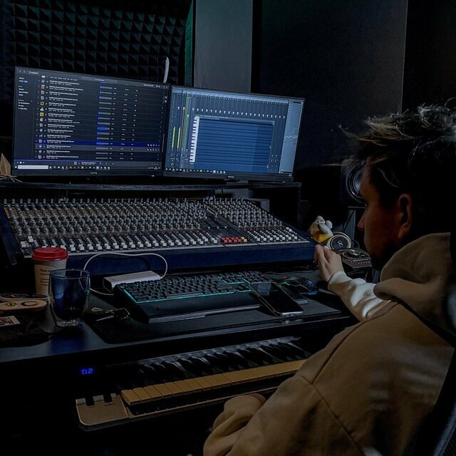 Ses kayıt stüdyoları General Digits Studio, Moskova, foto
