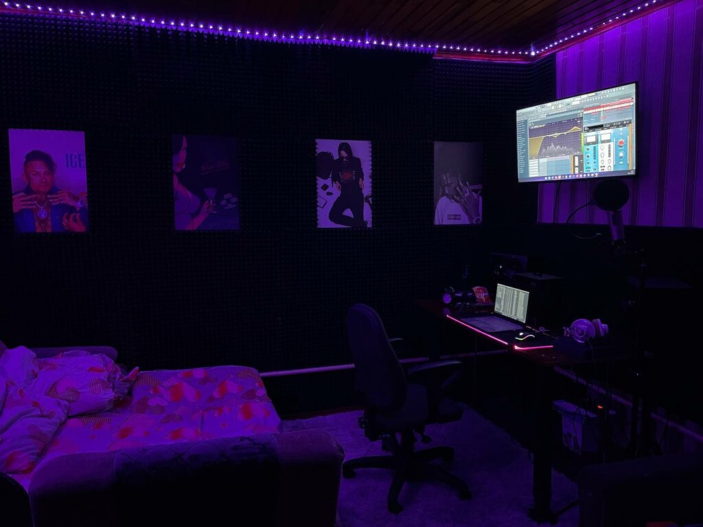 Ses kayıt stüdyoları Chill Records, Moskova ve Moskovskaya oblastı, foto