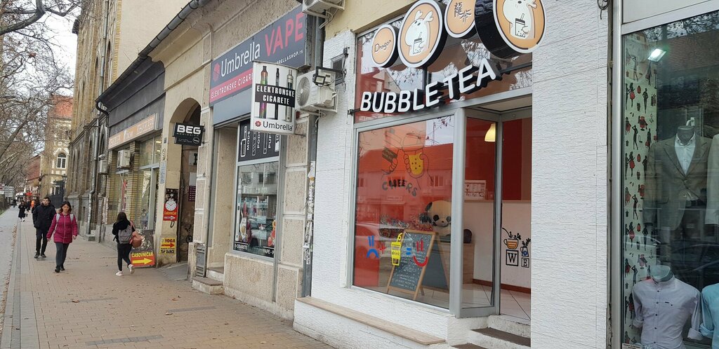Kafe Bubble tea, Novi Sad, foto
