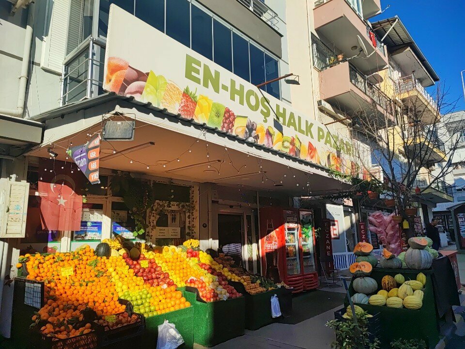 Manavlar En-Hoş Halk Pazarı, İzmir, foto