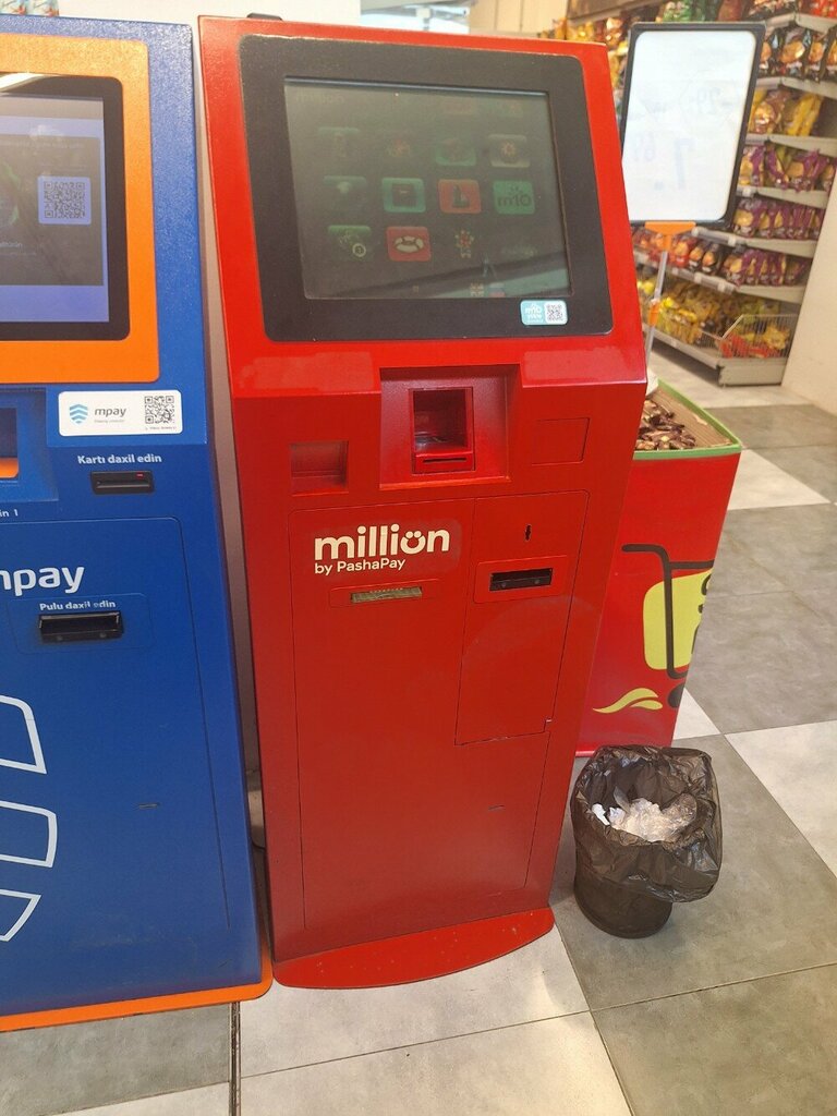Ödeme terminali Million, Bakü, foto
