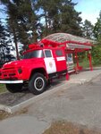 Арт-объект Кабина пожарной машины (Penza Region, Zarechny, Mira Avenue), sanat atölyeleri  Zerechny'den