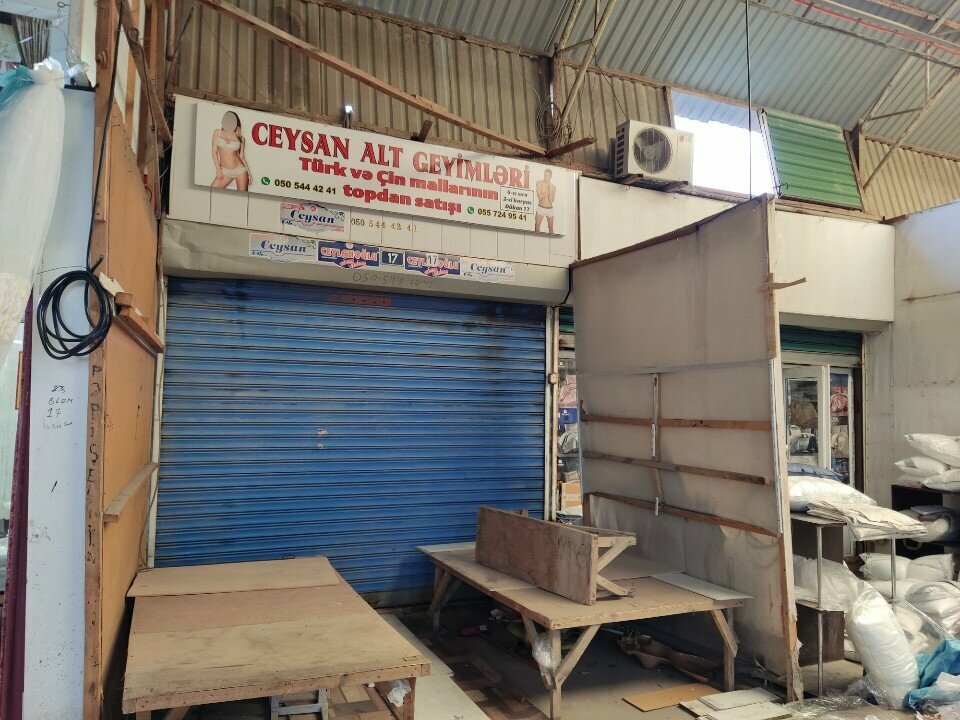 Giyim mağazası Ceysan Alt Geyimləri, Bakü, foto