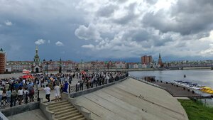 Смотровая площадка (Republic of Mari El, Yoshkar-Ola), seyir terası  Yoshkar‑Ola'dan