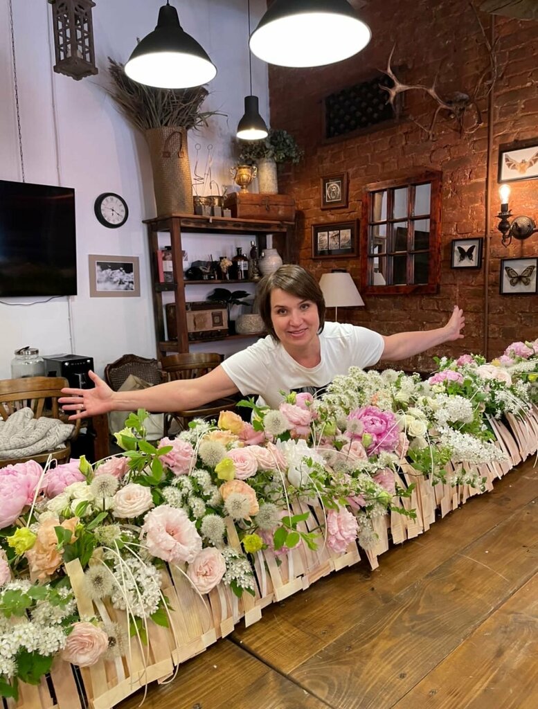 Çiçekçiler Svetlana Petrova's Flower workshop, Samara, foto