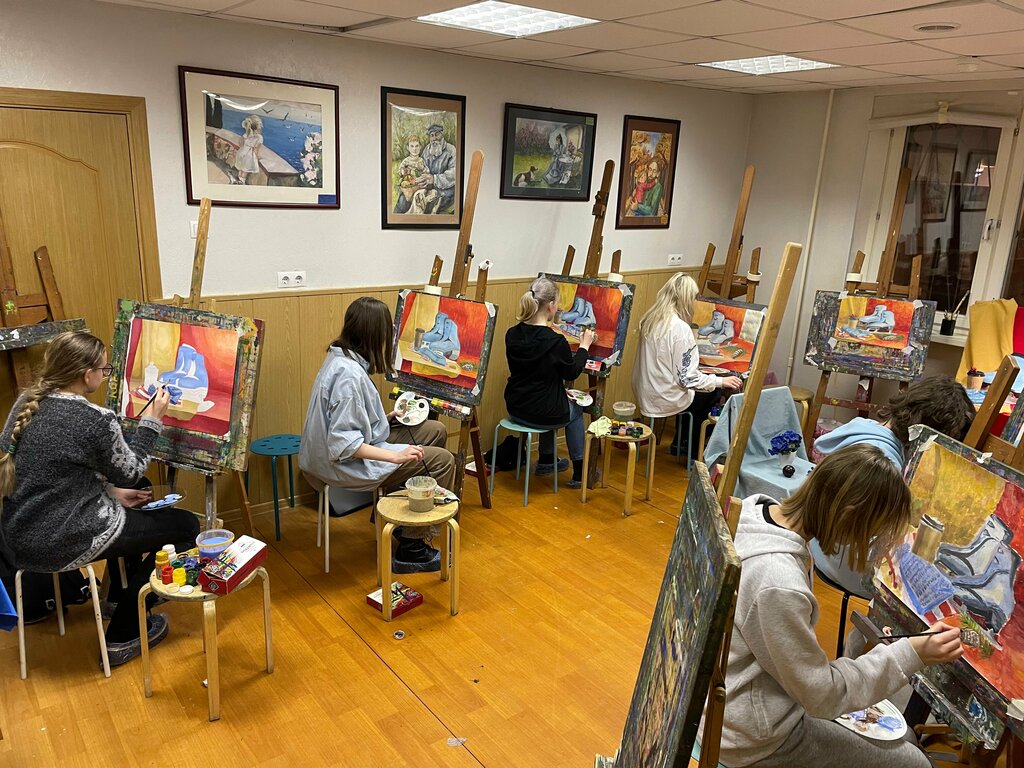 Sanat okulları Art Center Gorizont, Moskova, foto