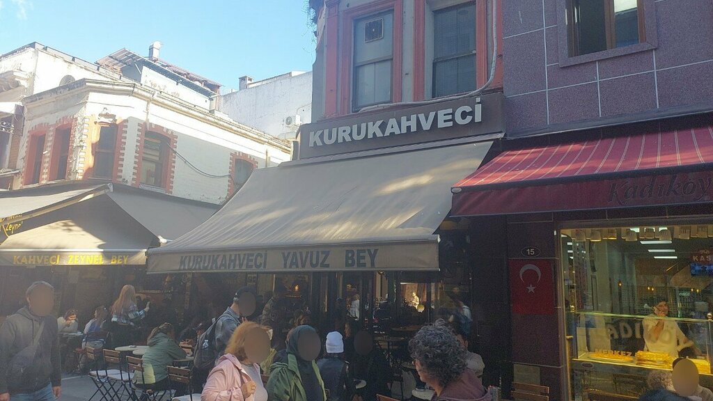 Kahve dükkanları Qahwah, İstanbul, foto