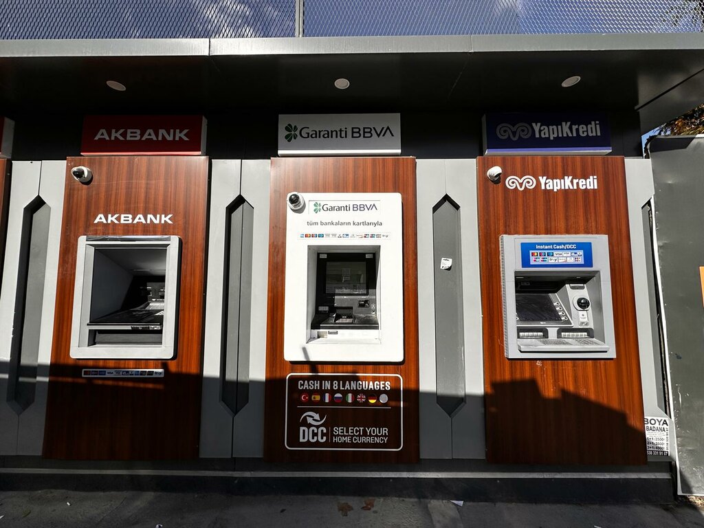 ATM'ler Garanti Bbva, İstanbul, foto