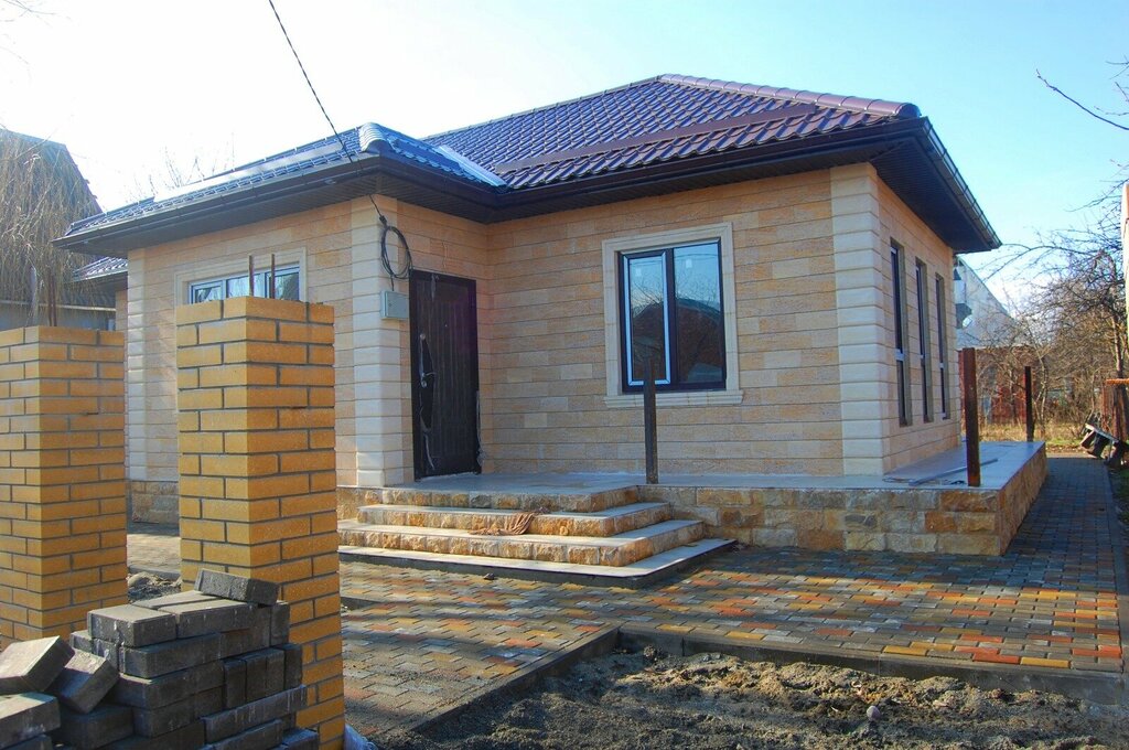 Yazlık ev inşaatı Virmak, Krasnodar, foto