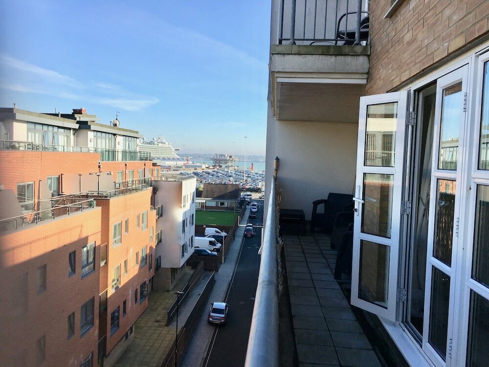 Otel City Pad with balcony and secure parking, Southampton, foto